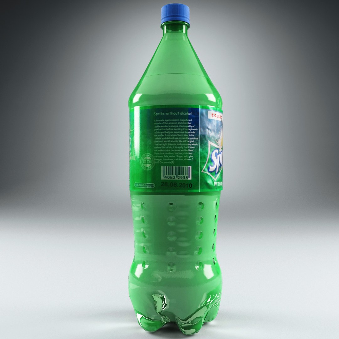 Sprite 2l V2 3d Model