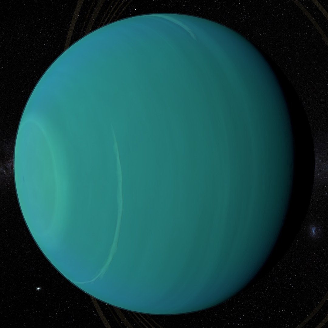 3d C4d Uranus 4k
