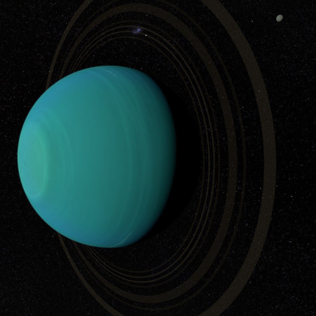 3d C4d Uranus 4k