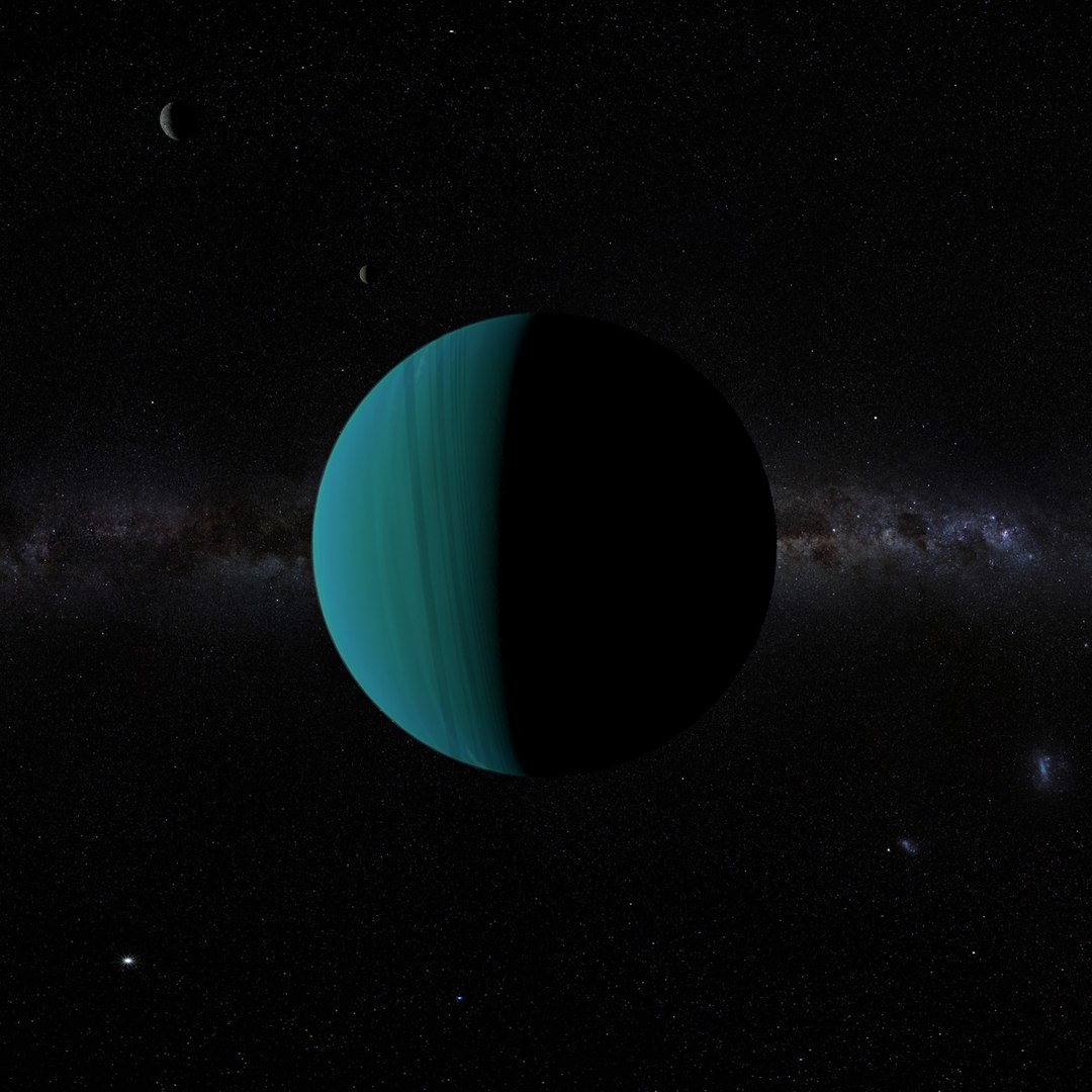 3d C4d Uranus 4k