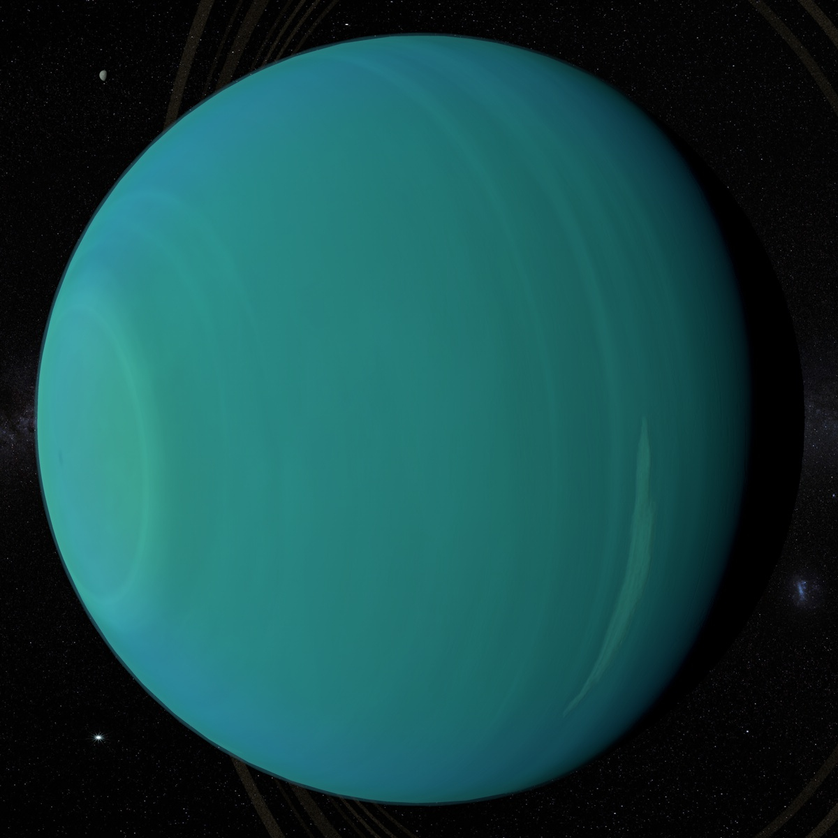3d c4d uranus 4k