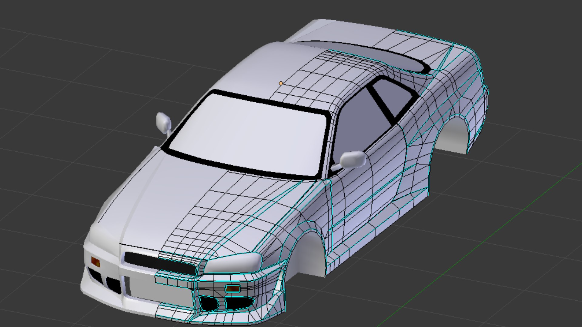 3D Nissan R34 Model - TurboSquid 1981931