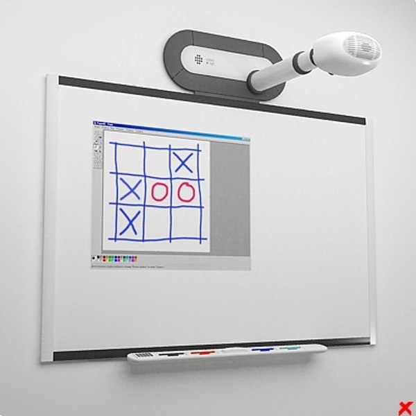 Interactive Whiteboard 3D Models for Download | TurboSquid