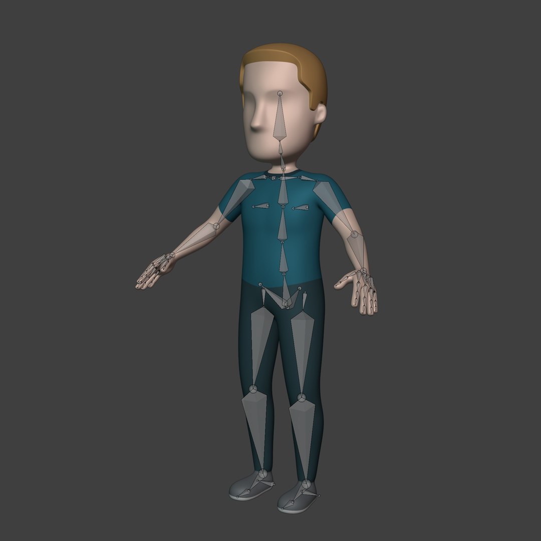 3D Rigged Man Model - TurboSquid 2213417