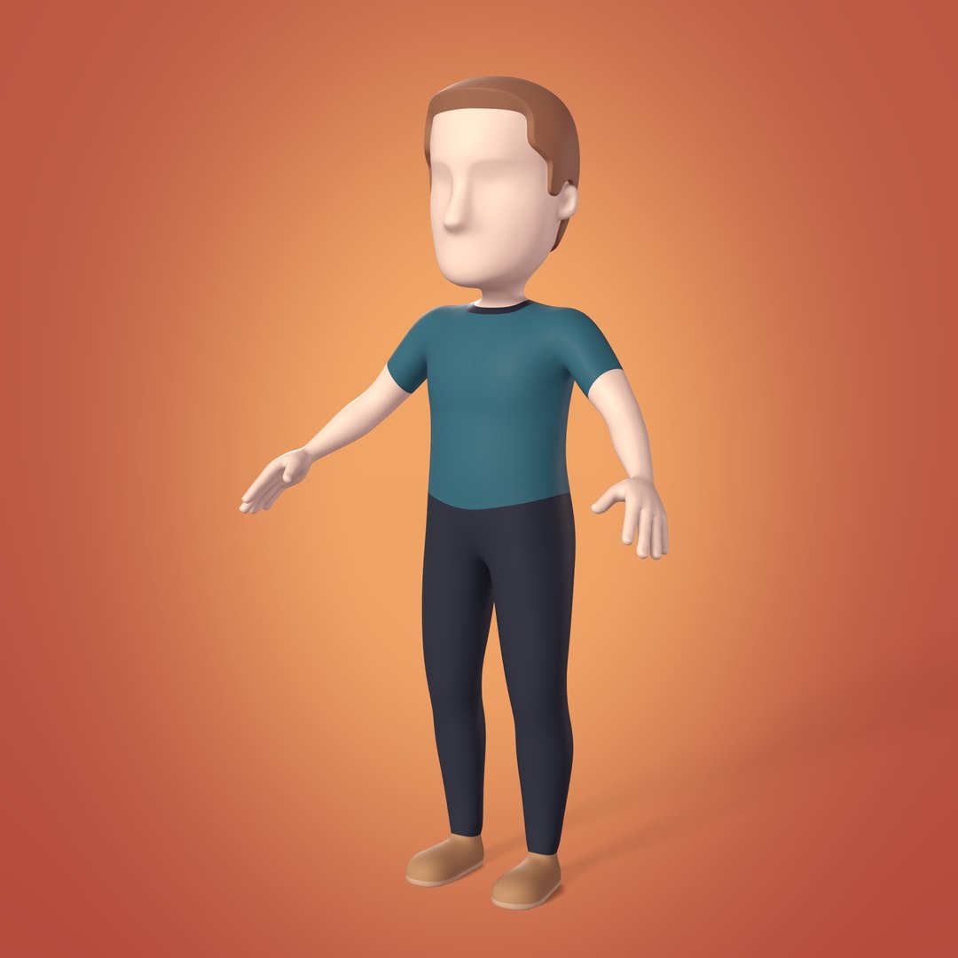 3D Rigged Man Model - TurboSquid 2213417