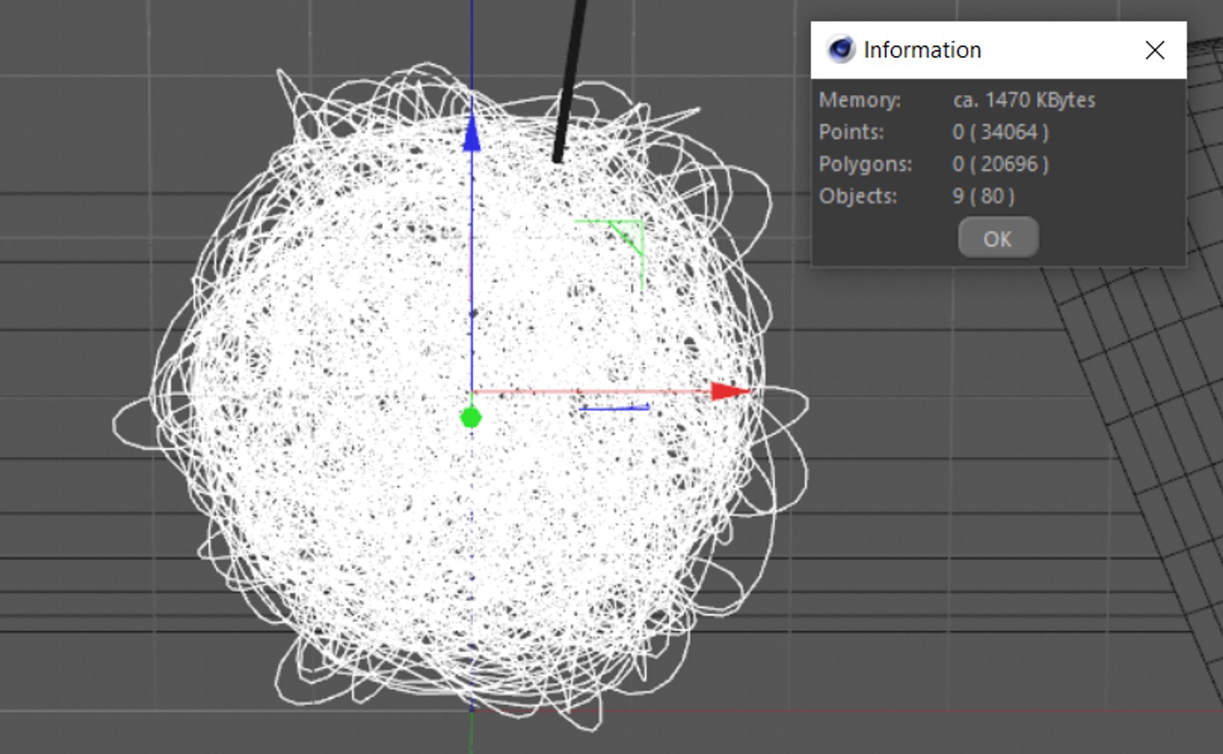 Messy Ball String 3D Model - TurboSquid 1648893