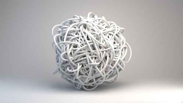 A ball of thread 3D model - TurboSquid 1955718