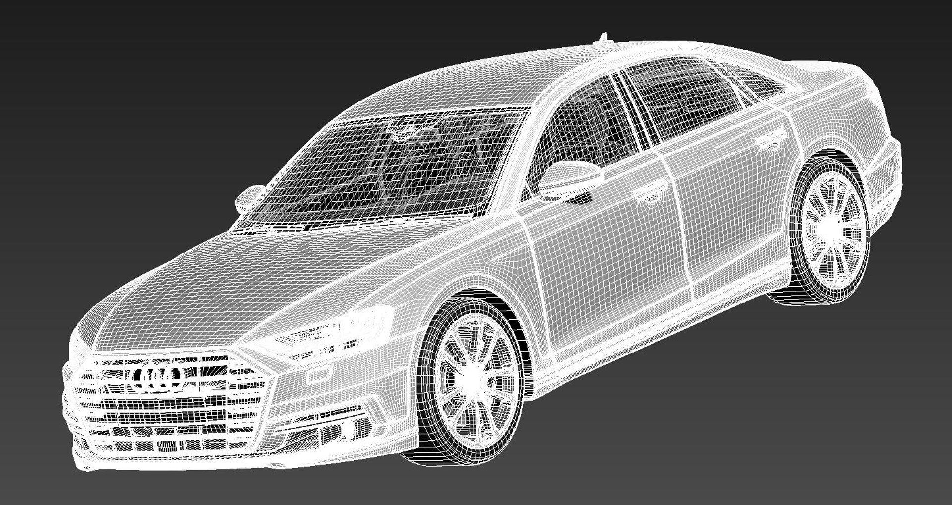 3D Audi A8 2020 - TurboSquid 1385594