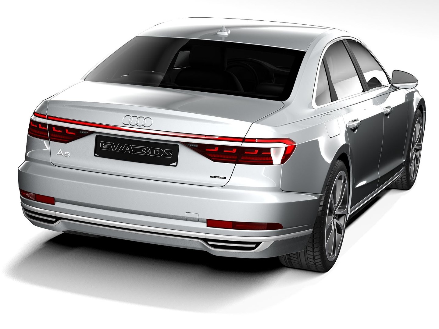 3D Audi A8 2020 - TurboSquid 1385594