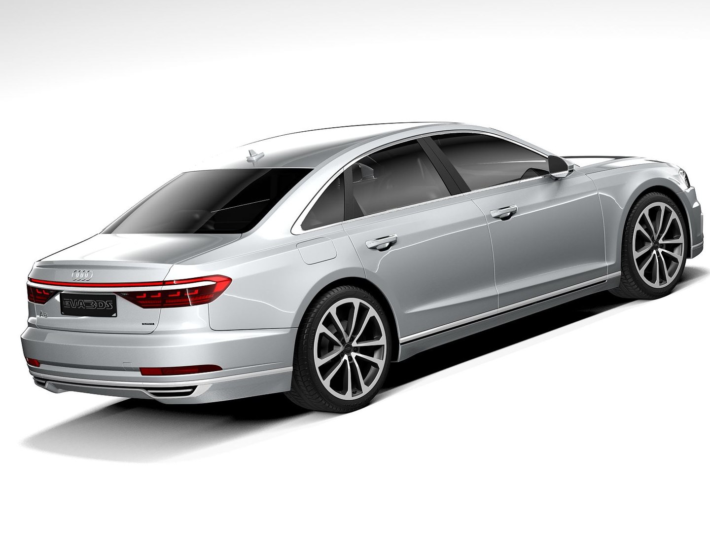 3D Audi A8 2020 - TurboSquid 1385594