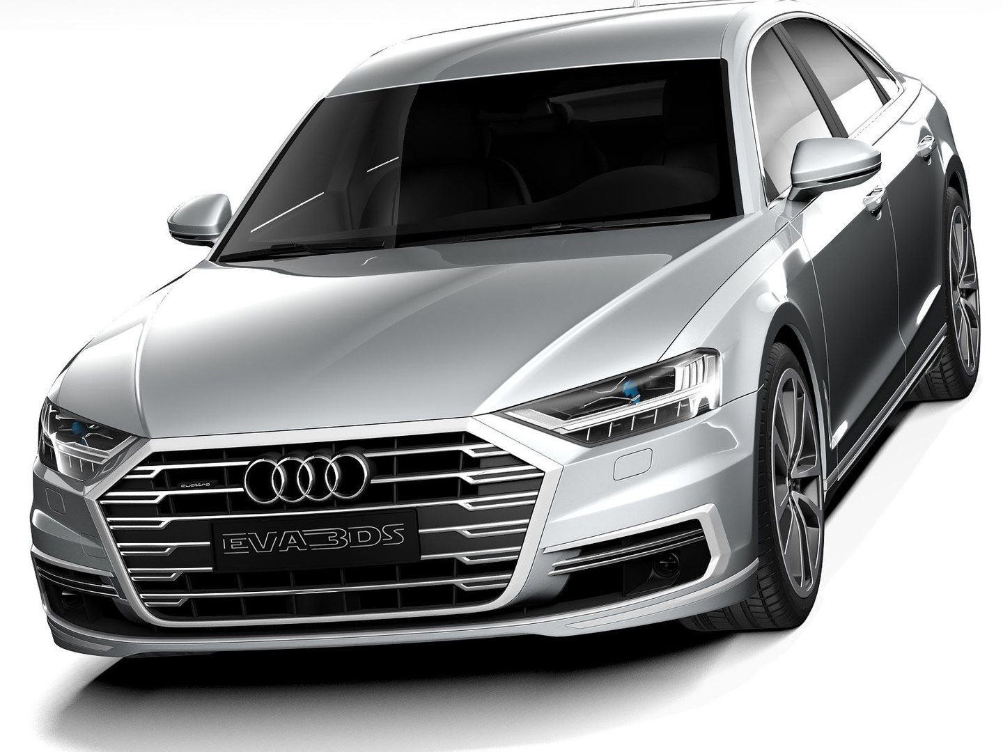 3D Audi A8 2020 - TurboSquid 1385594
