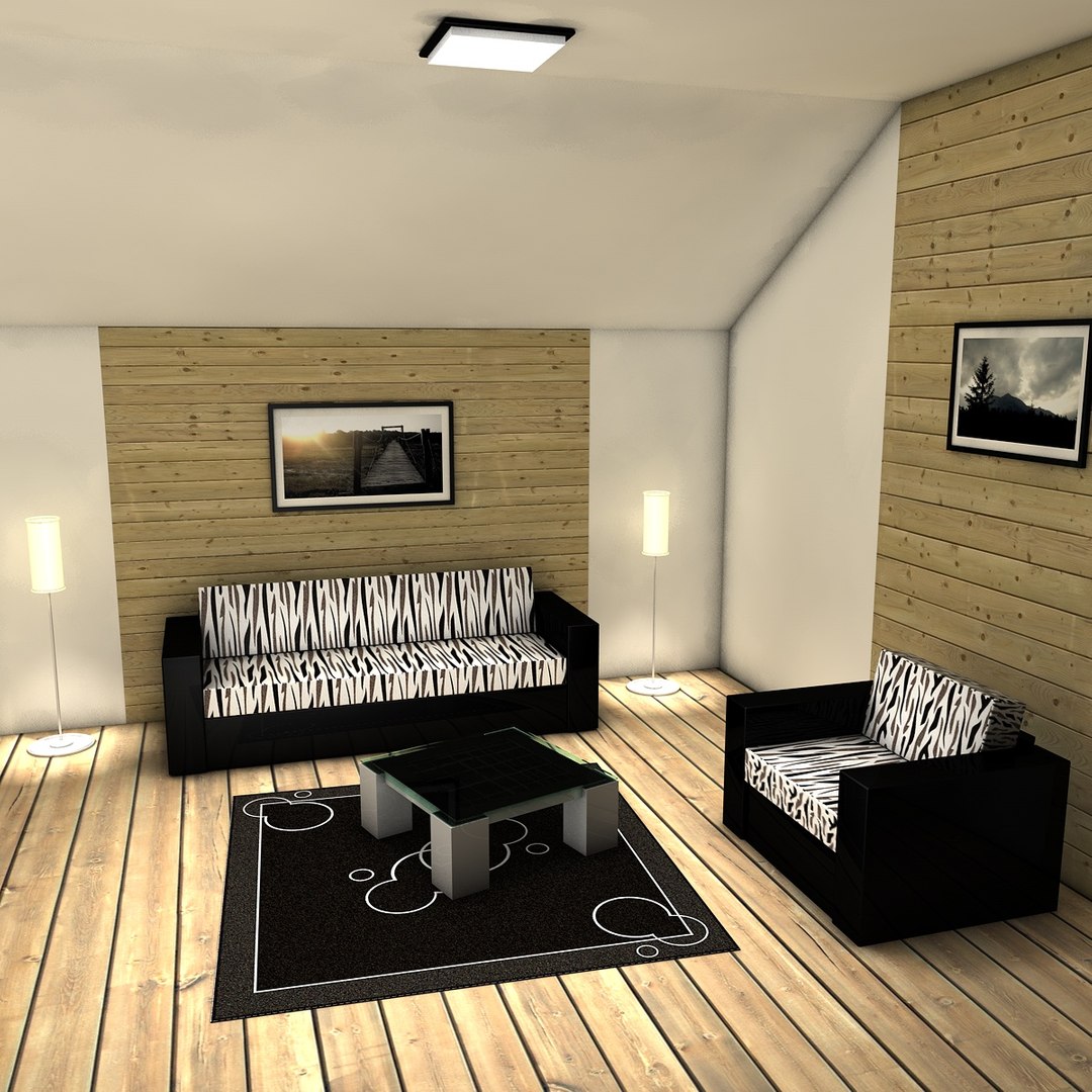 Dxf Living Room Interior Design