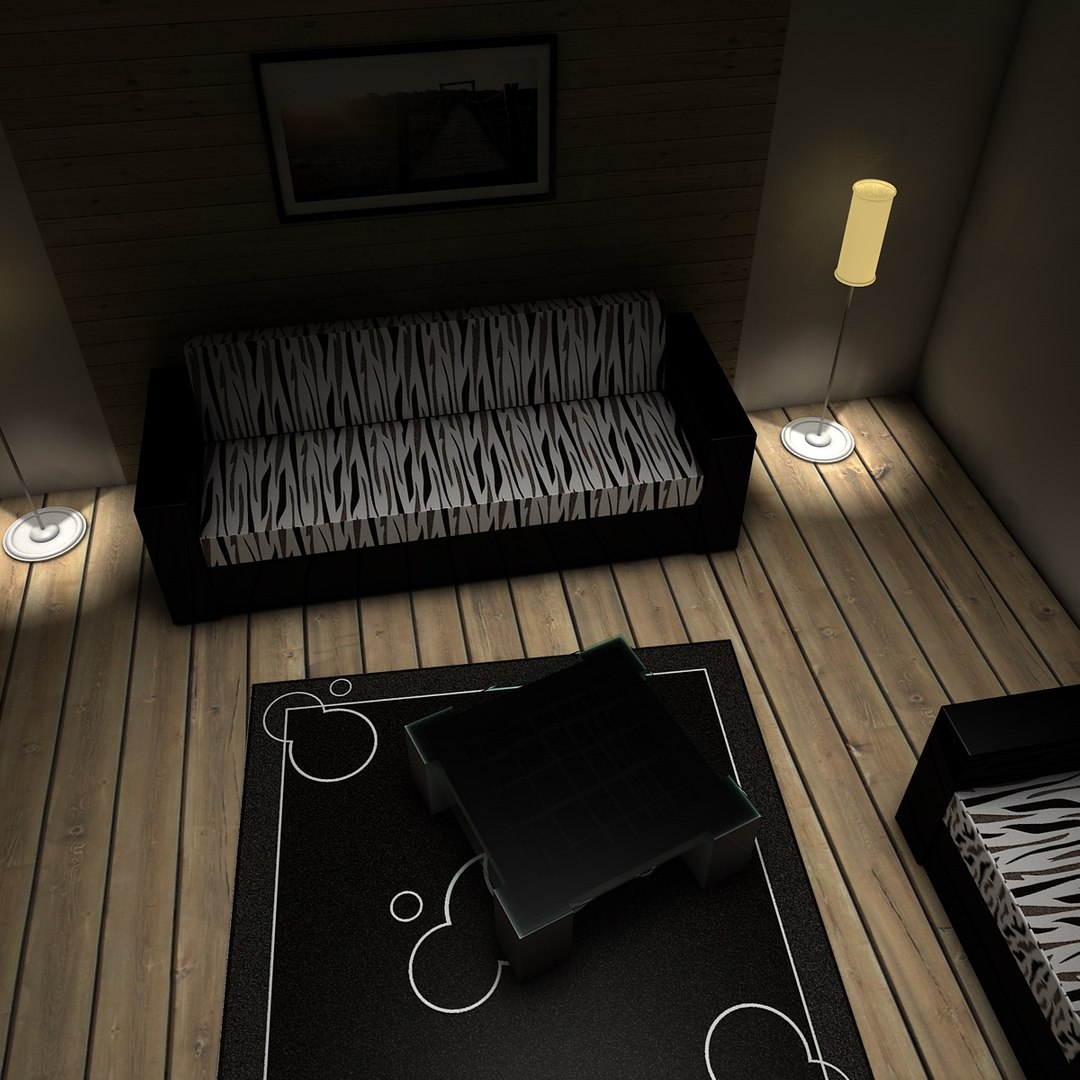 Dxf Living Room Interior Design