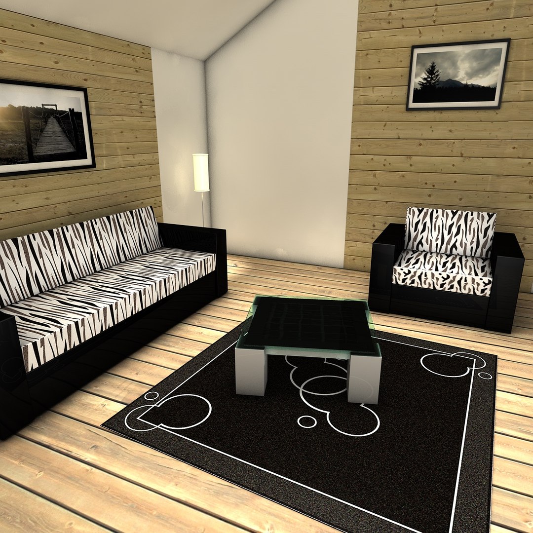 Dxf Living Room Interior Design