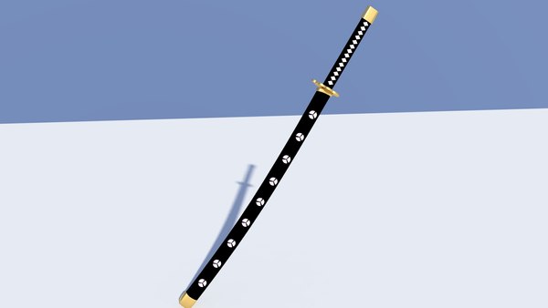 Shusui swords roronoa zoro 3D - TurboSquid 1190988