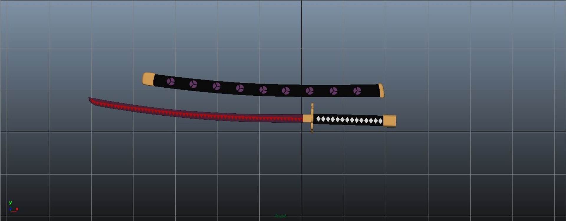 Shusui Swords Roronoa Zoro 3D - TurboSquid 1190988