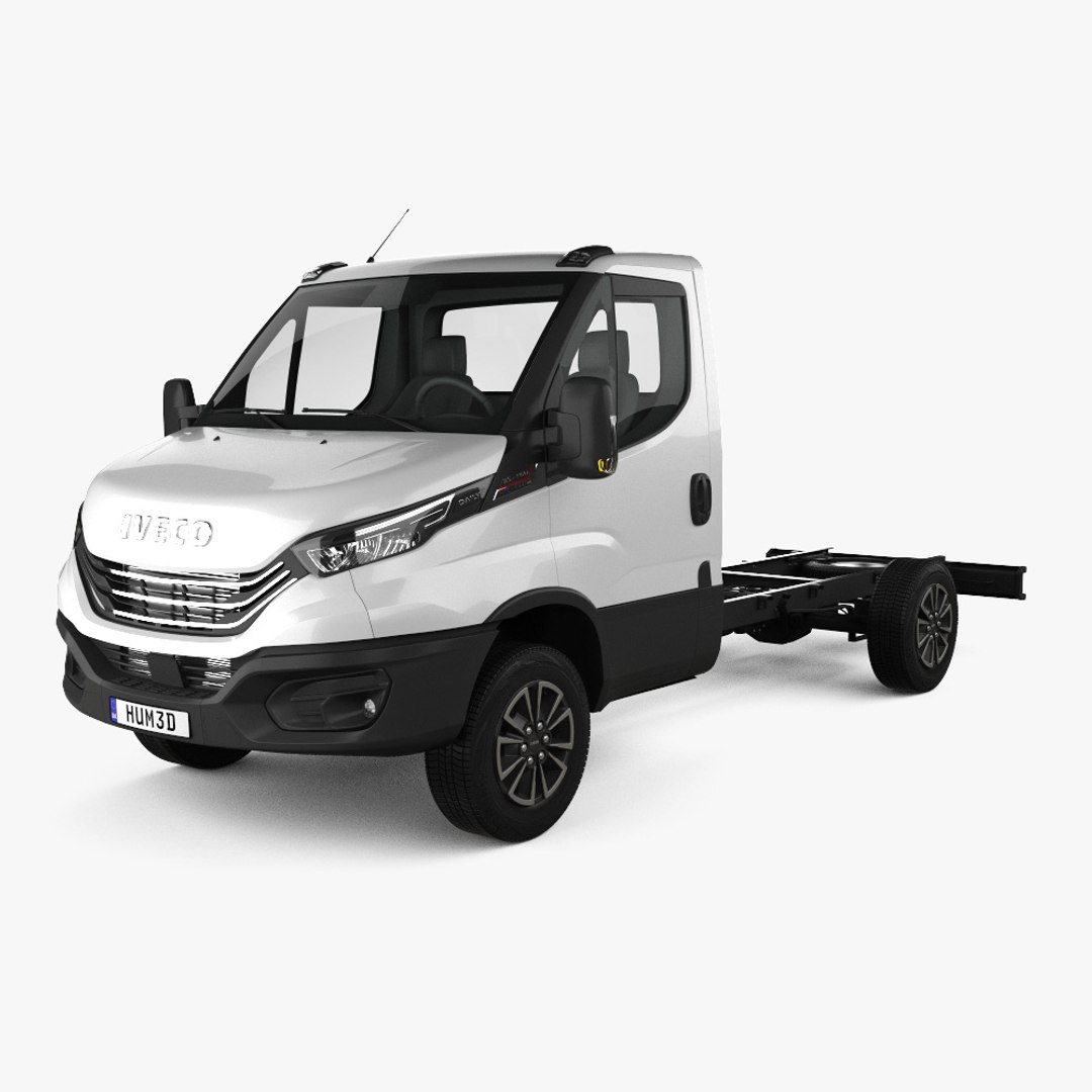 Iveco Daily Single Cab Chassis 2021 model - TurboSquid 2021024