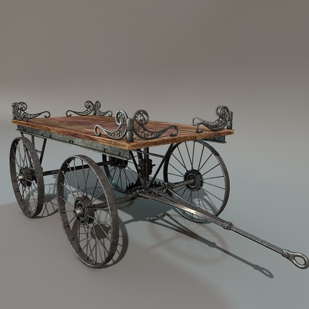 3d Freight Cart