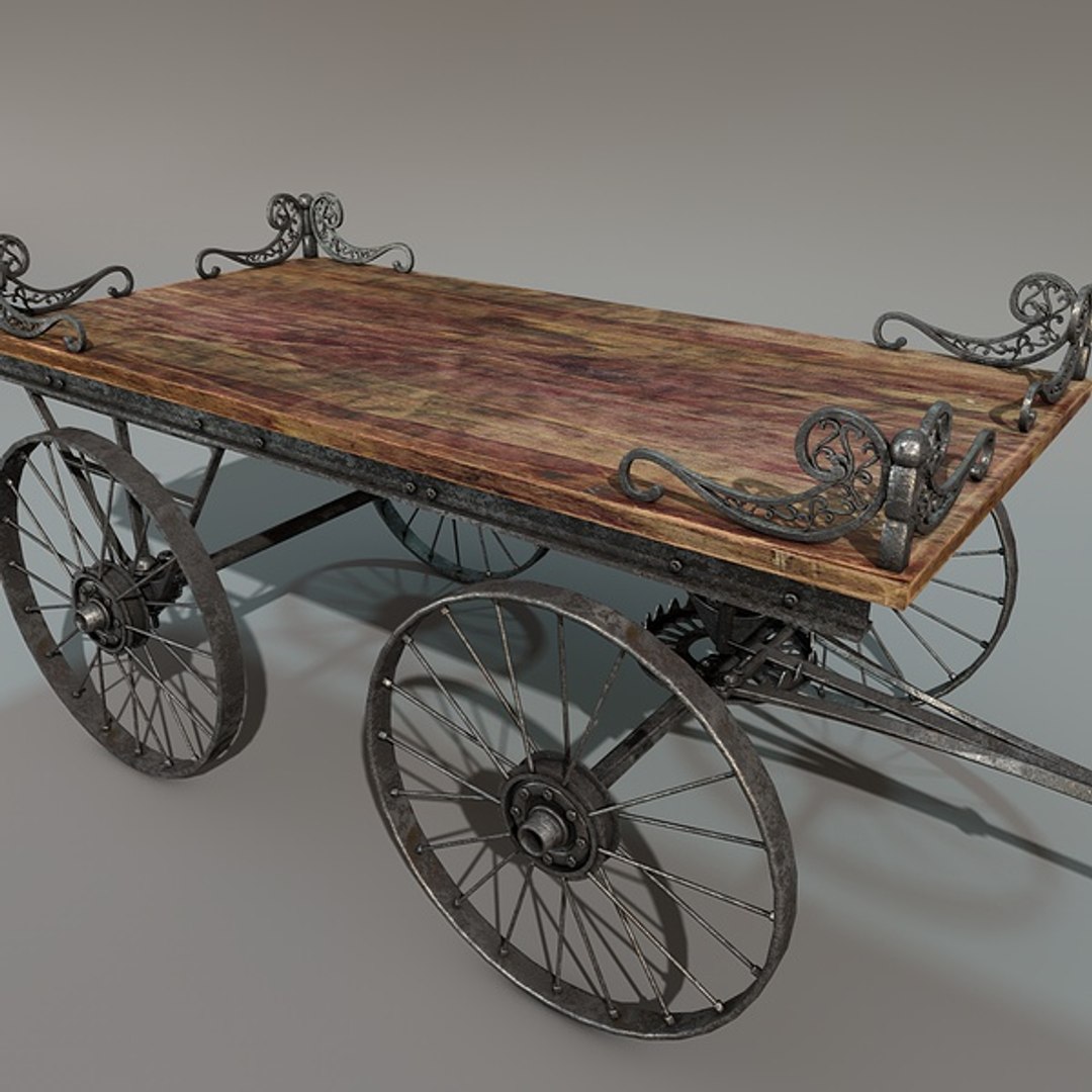 3d Freight Cart