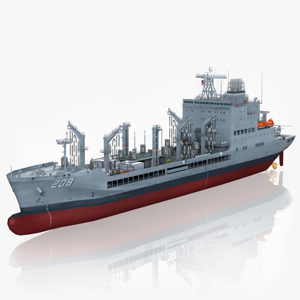 Modello 3D USNS Robert F Kennedy T-AO-208 - TurboSquid 2074959