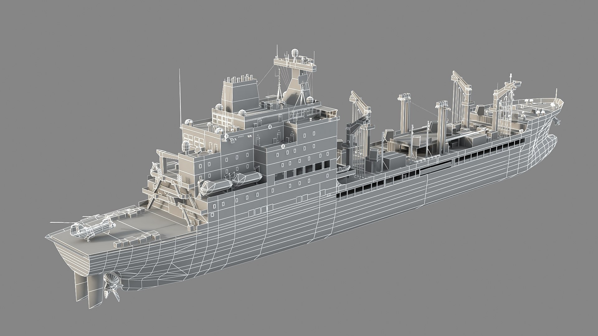 USNS Robert F Kennedy T-AO-208 3D model - TurboSquid 2074959