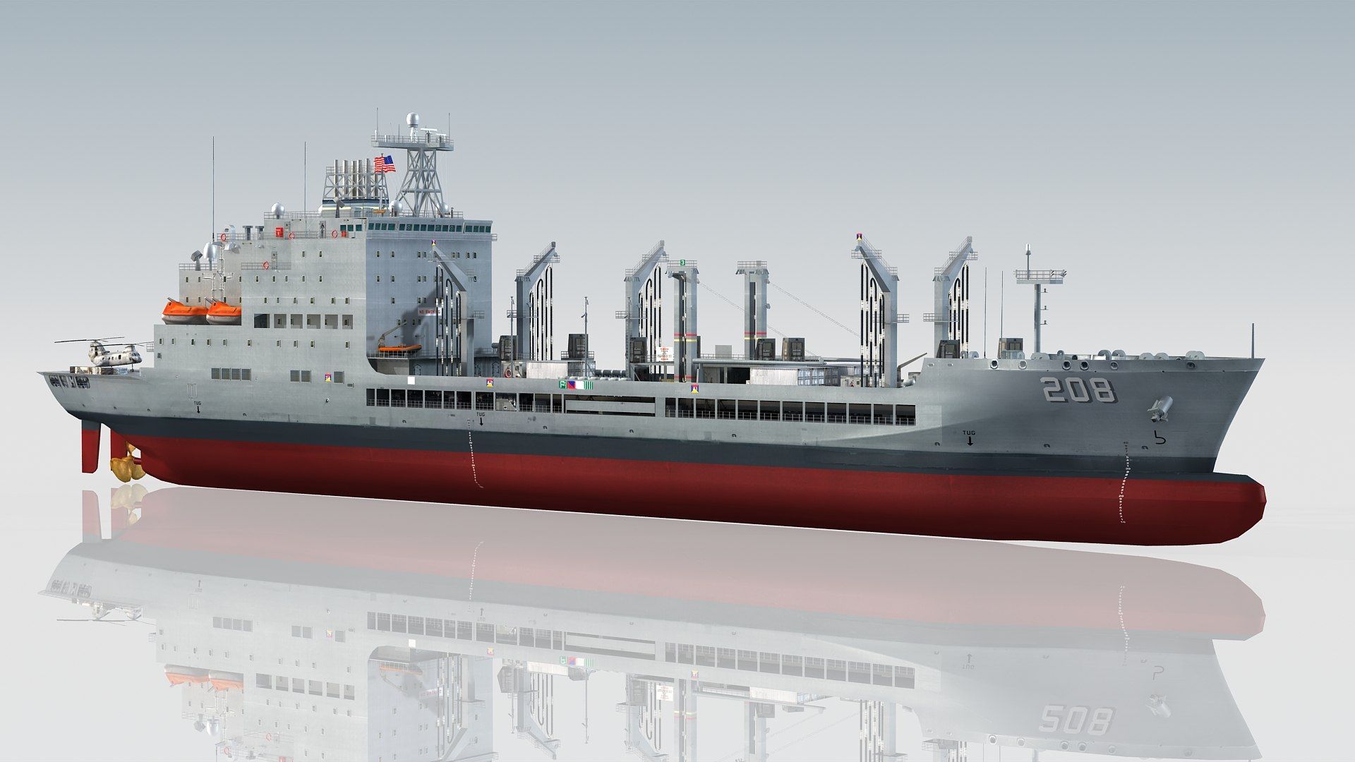 USNS Robert F Kennedy T-AO-208 3D model - TurboSquid 2074959