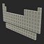 Periodic Table 3d Obj