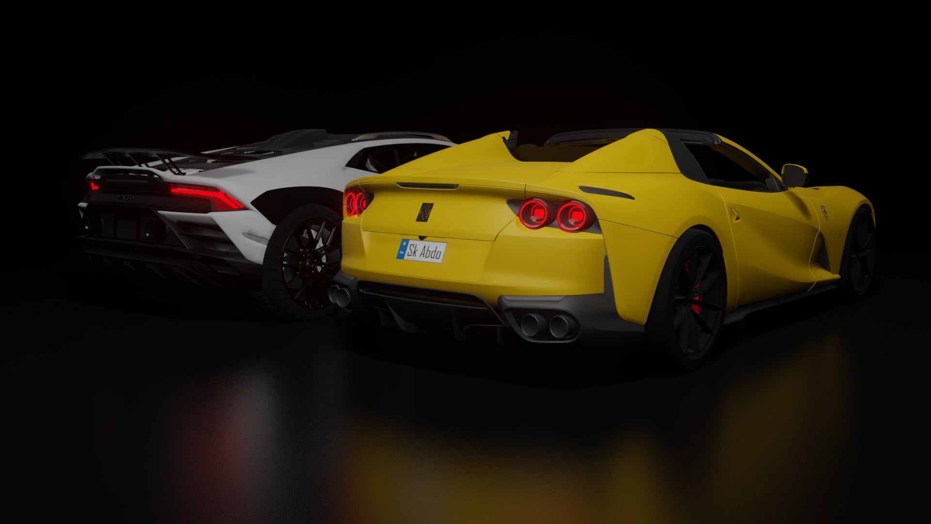 3D Sport Cars Pack Sk Models Model - TurboSquid 2210784