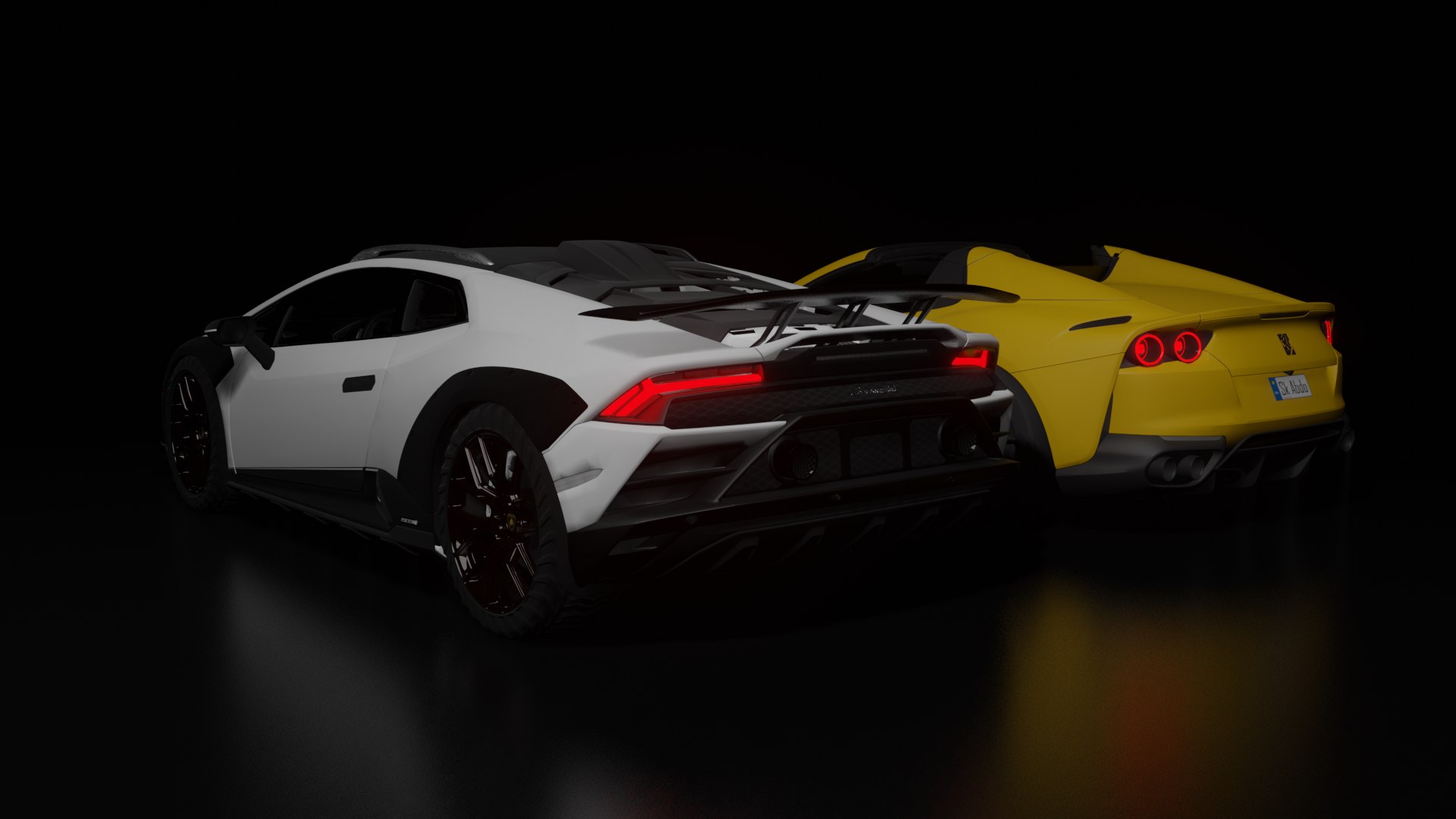 3D Sport Cars Pack Sk Models Model - TurboSquid 2210784