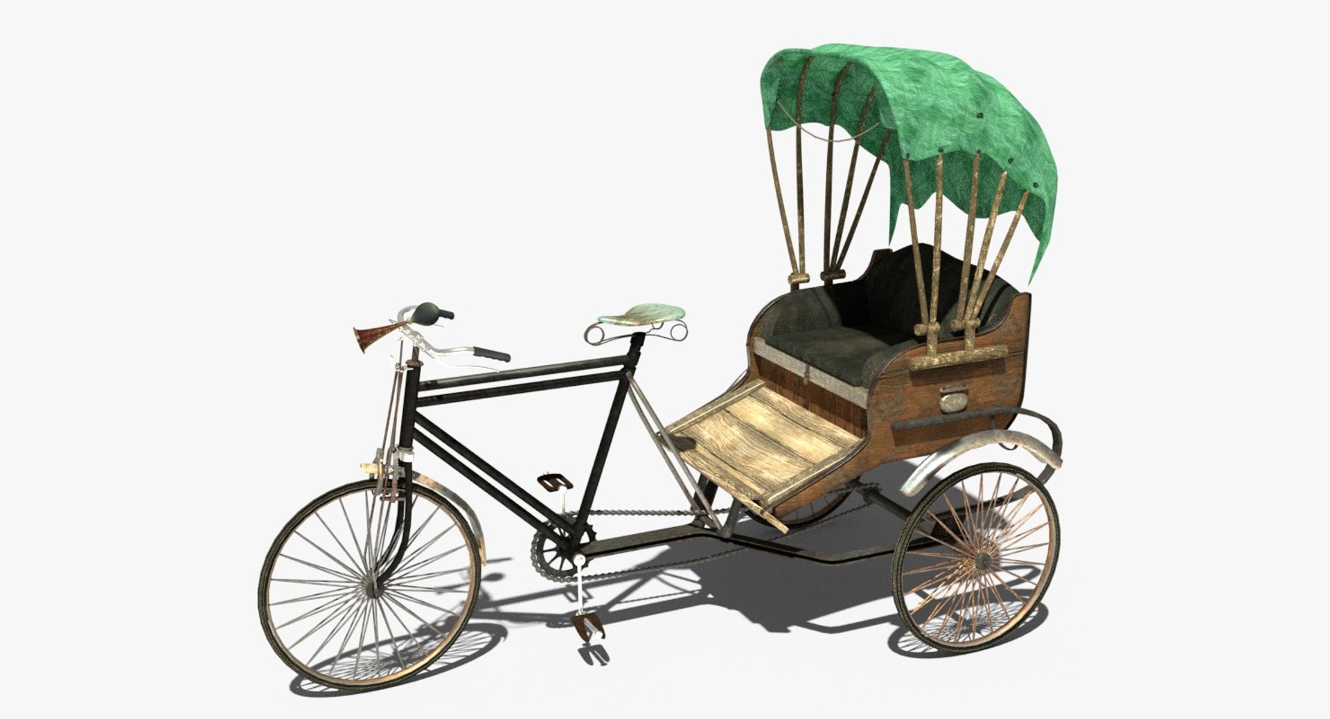 3D Model Cycle Rikshaw - TurboSquid 1242456
