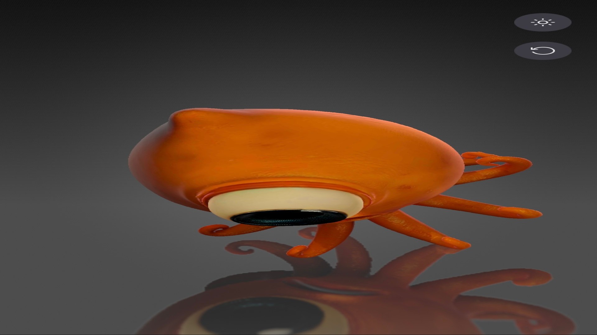 3D Cute One Eyed Octopus Stylized 3D Character Model - TurboSquid 2517166