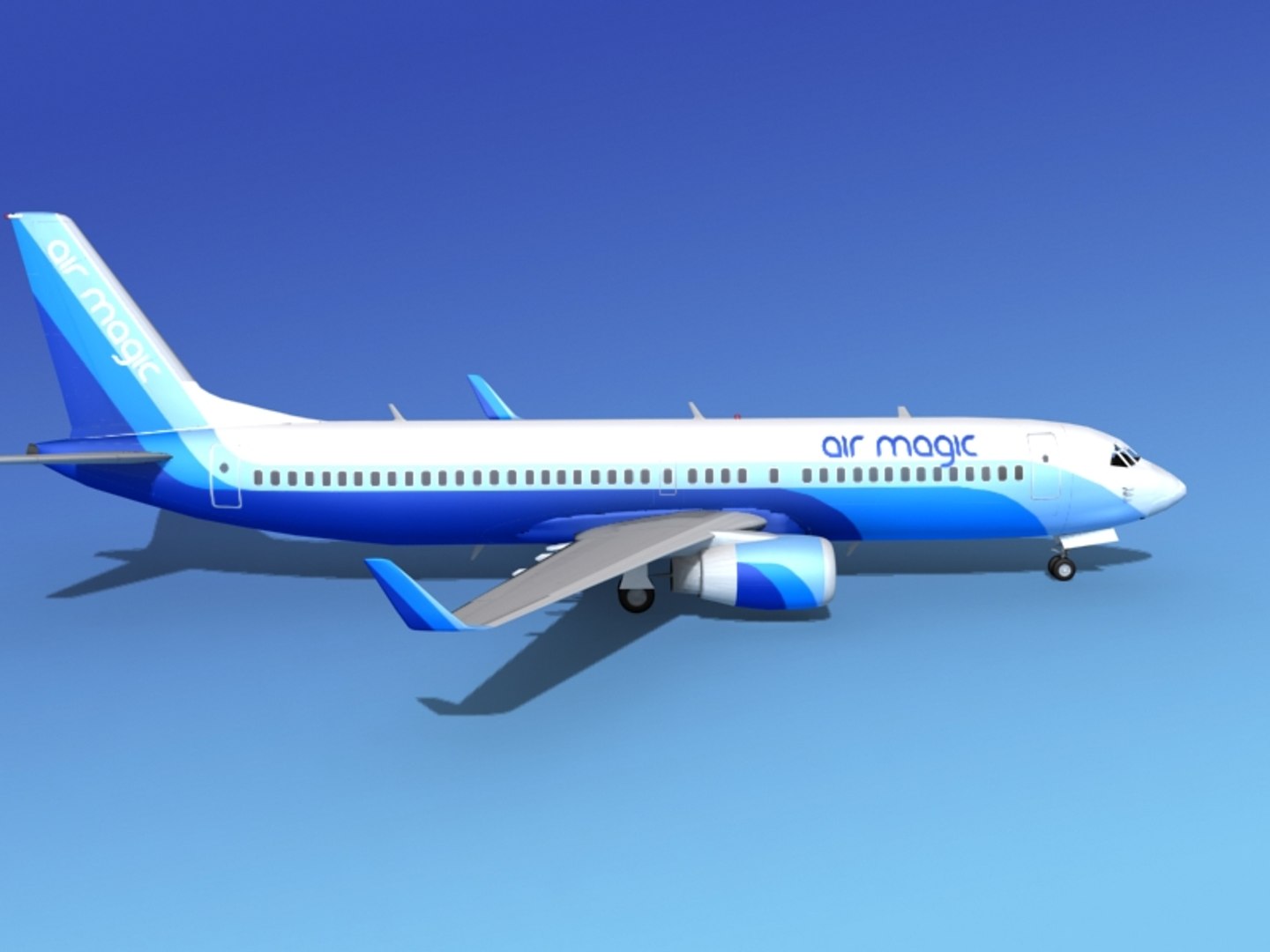 3d Boeing 737-800 737