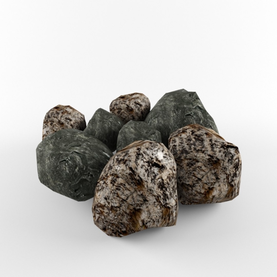3d max stone ready use