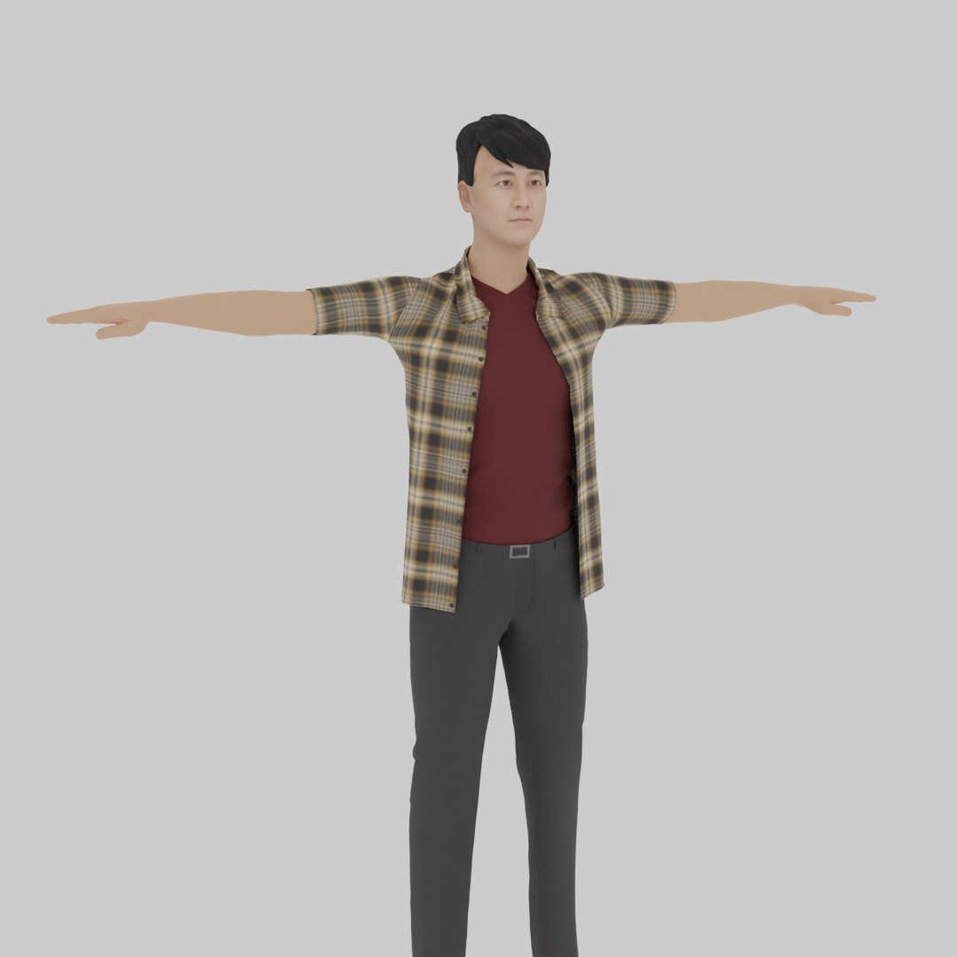 Man 3D - TurboSquid 2021602