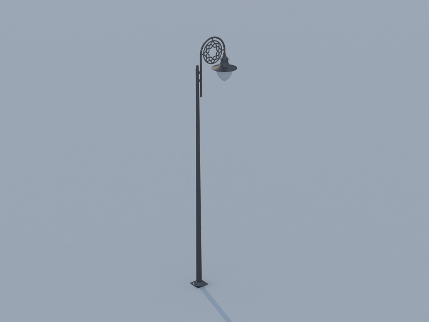 3d obj street light
