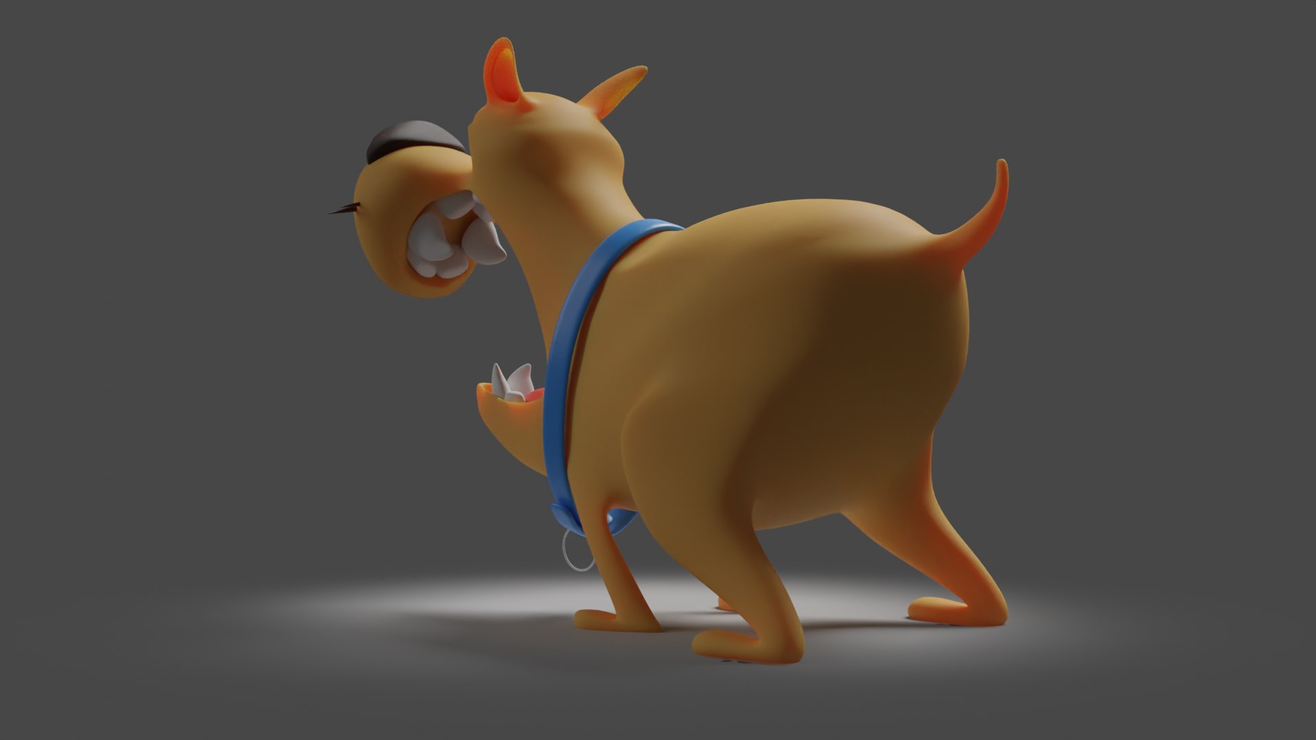 Cartoon Dog Model - TurboSquid 1807028