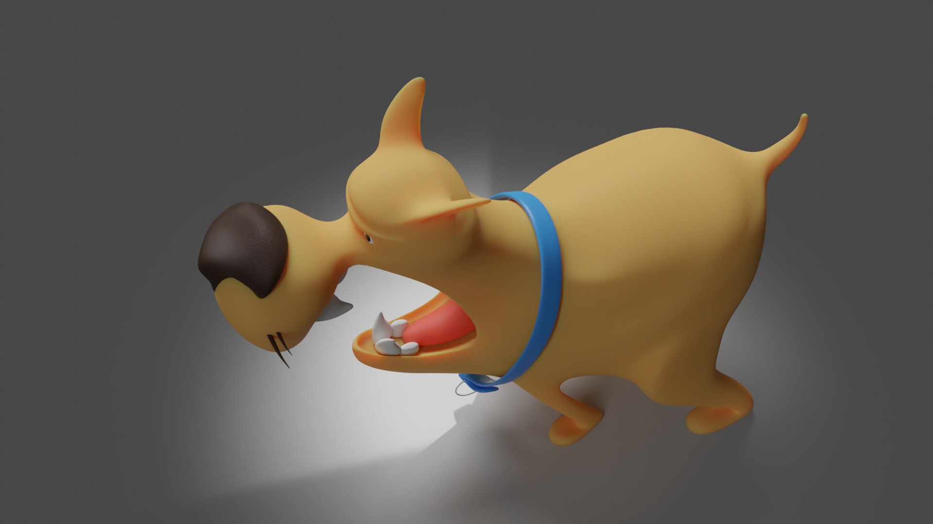 Cartoon Dog Model - TurboSquid 1807028
