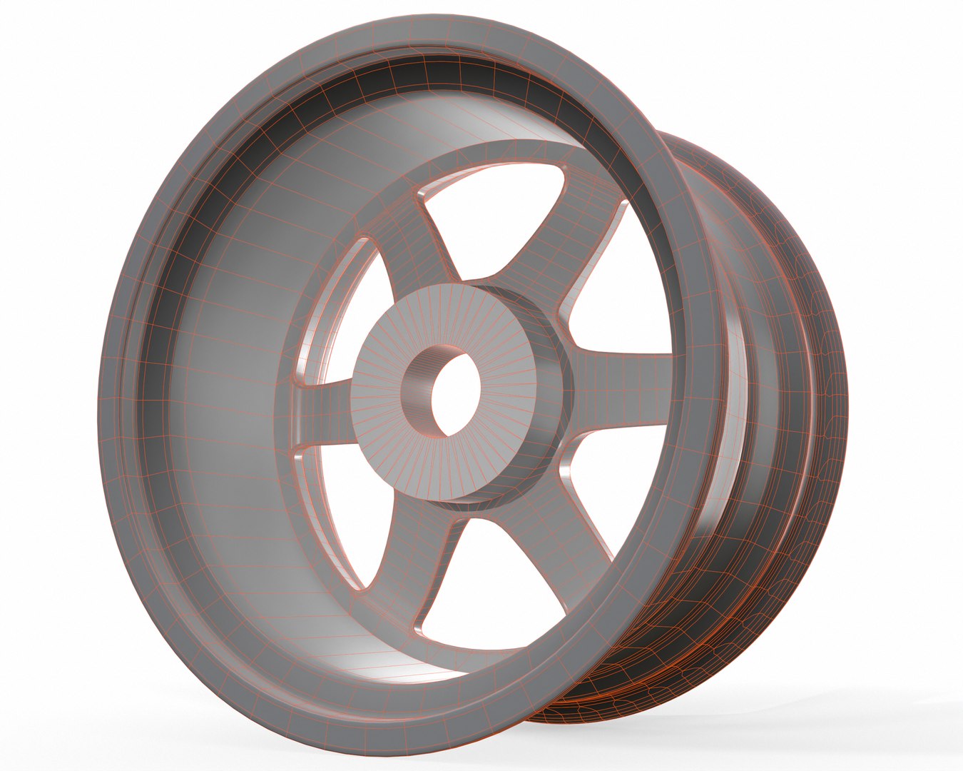 Rays Volk Racing TE37V SL 2021 Limited Edition 3D model - TurboSquid ...