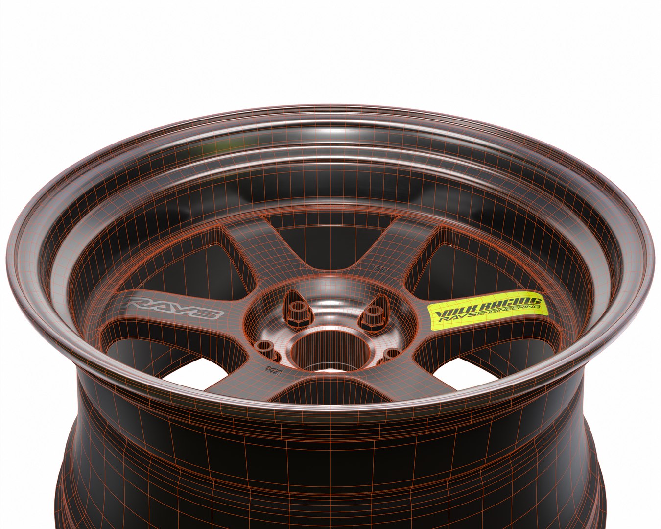 Rays Volk Racing TE37V SL 2021 Limited Edition 3D Model - TurboSquid ...