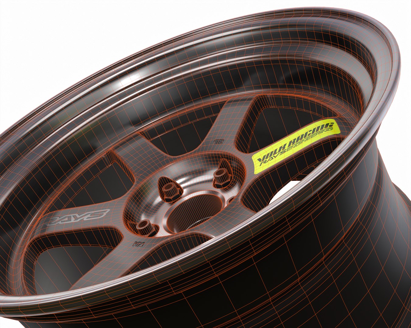 Rays Volk Racing TE37V SL 2021 Limited Edition 3D Model - TurboSquid ...