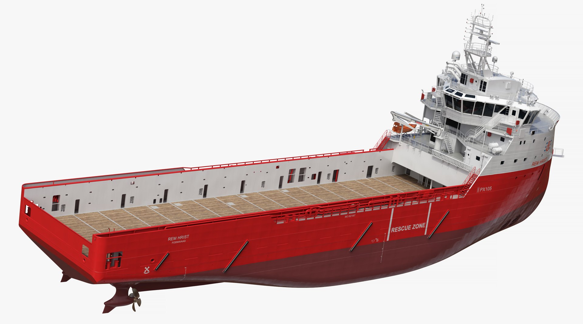 Ulstein px105 rem hrist 3D model - TurboSquid 1425731