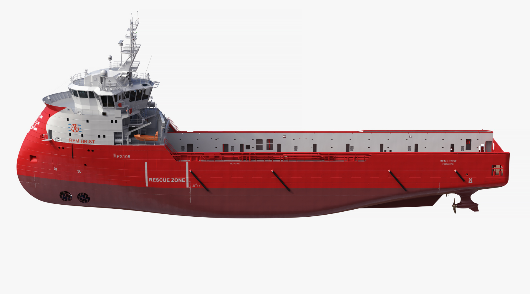 Ulstein px105 rem hrist 3D model - TurboSquid 1425731