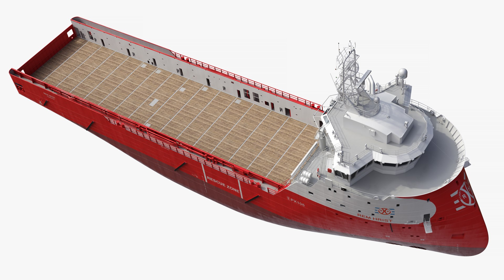 Ulstein px105 rem hrist 3D model - TurboSquid 1425731