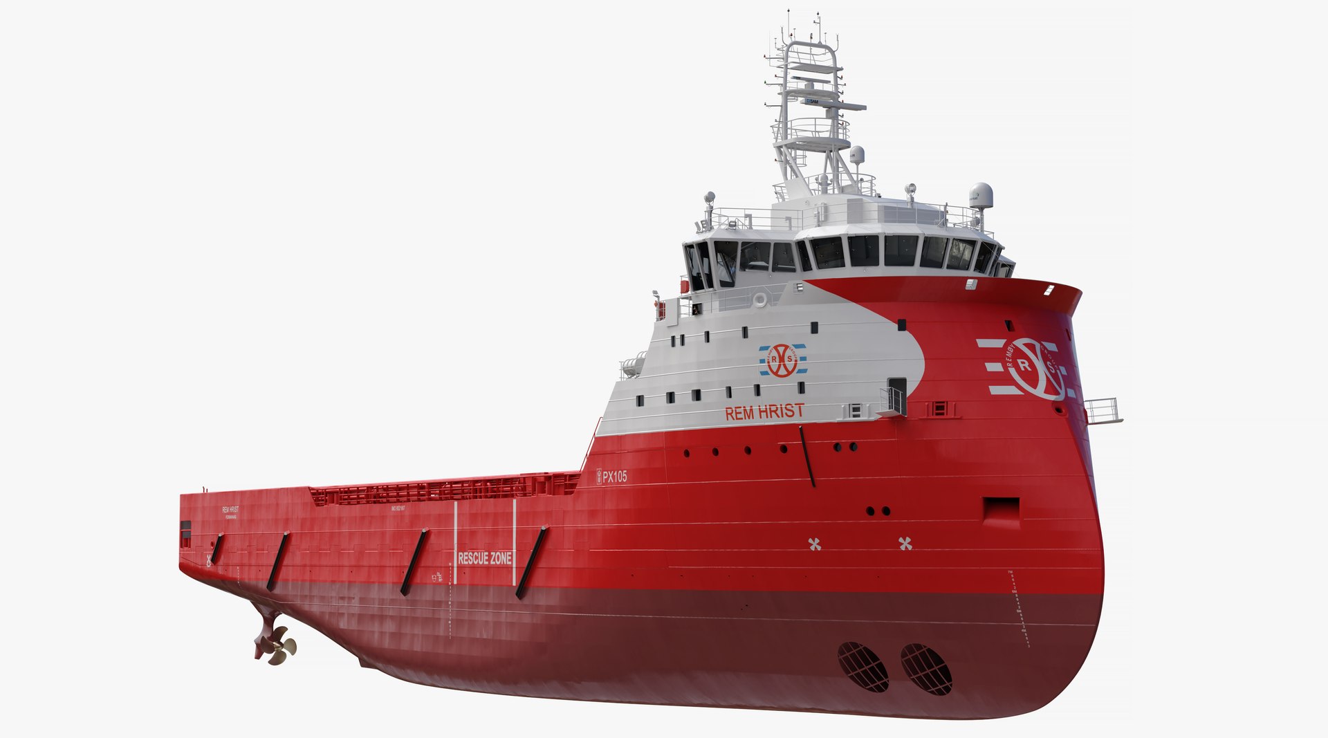 Ulstein px105 rem hrist 3D model - TurboSquid 1425731
