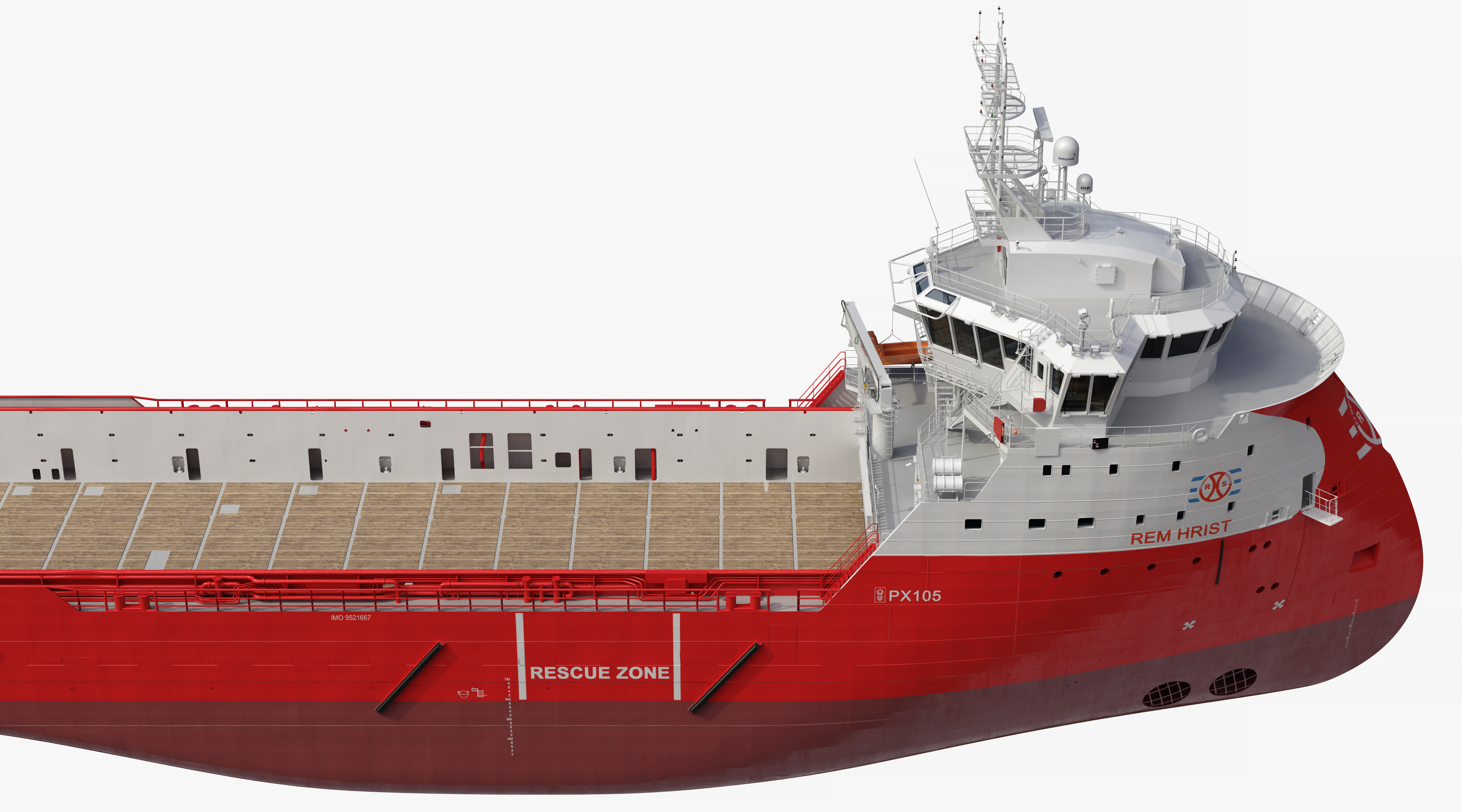 Ulstein px105 rem hrist 3D model - TurboSquid 1425731