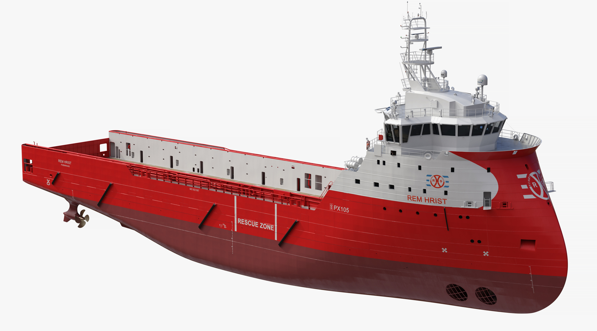 Ulstein px105 rem hrist 3D model - TurboSquid 1425731