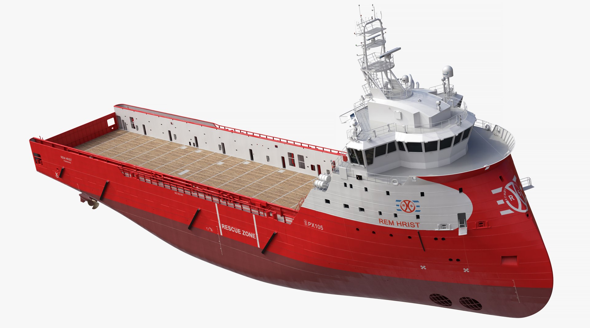Ulstein px105 rem hrist 3D model - TurboSquid 1425731