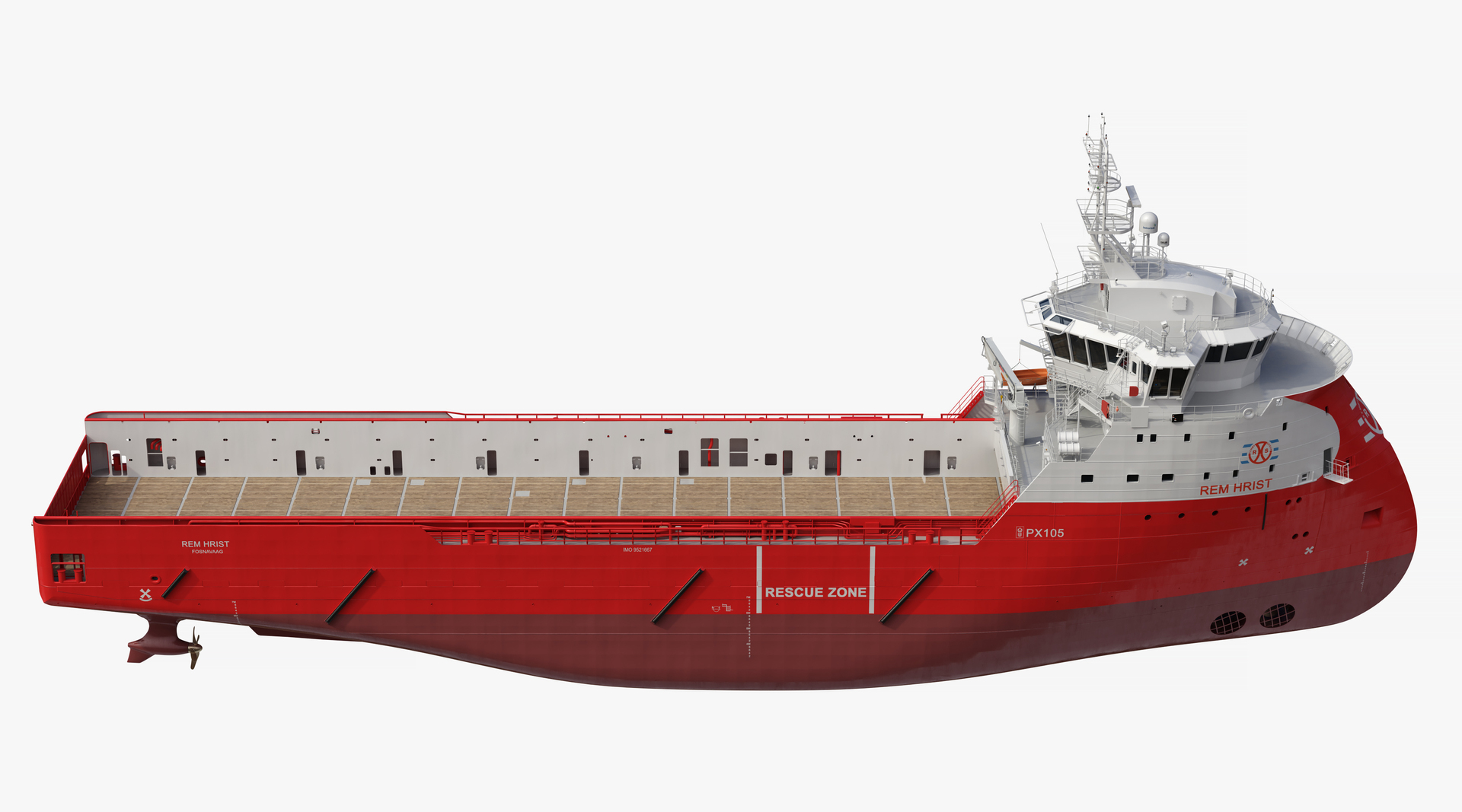 Ulstein px105 rem hrist 3D model - TurboSquid 1425731