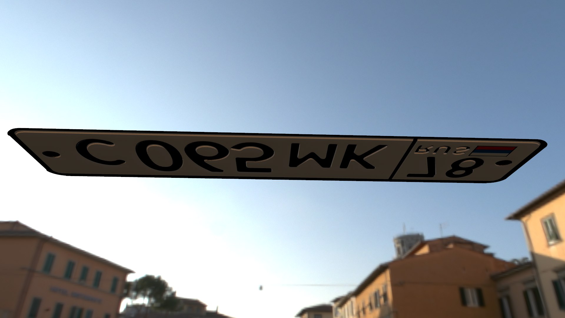 3D Russian License Plate Model - TurboSquid 1252542