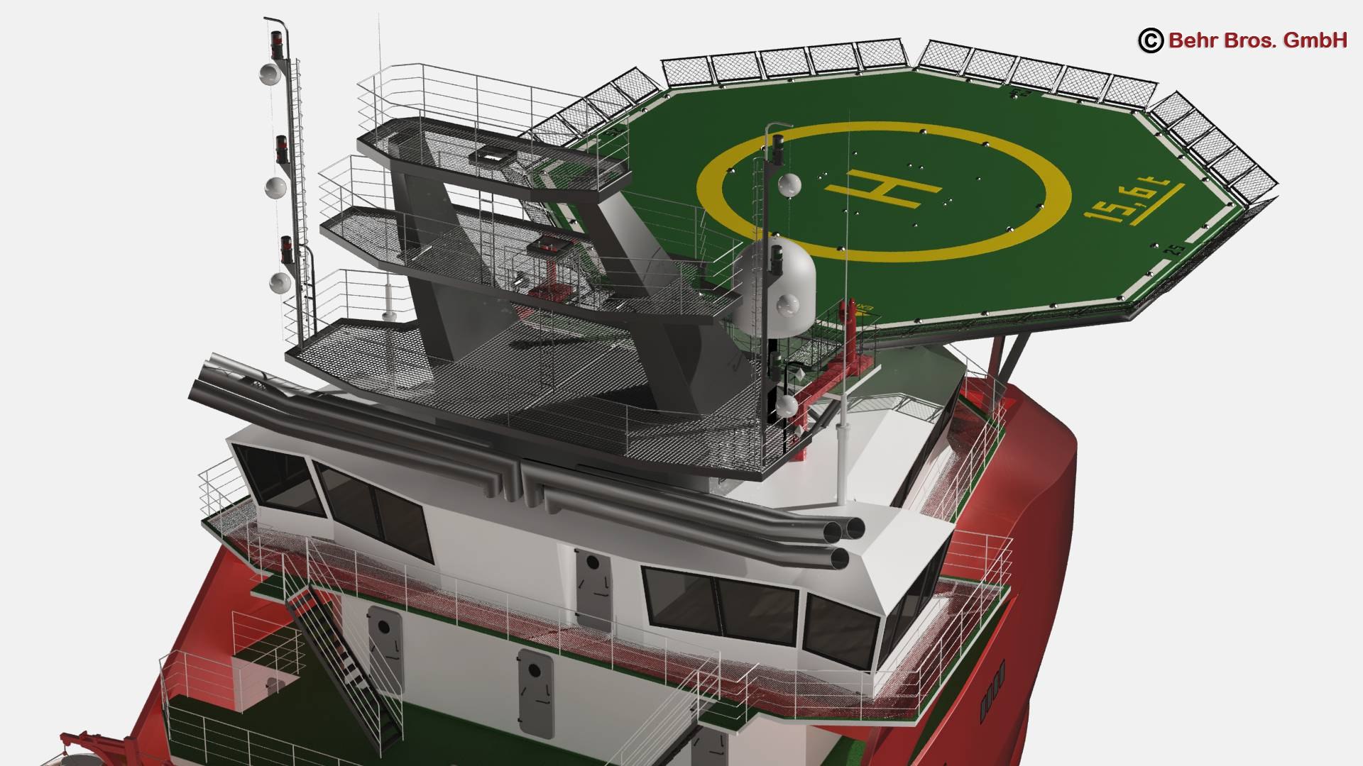 3D Generic Support Vessel - TurboSquid 1351467